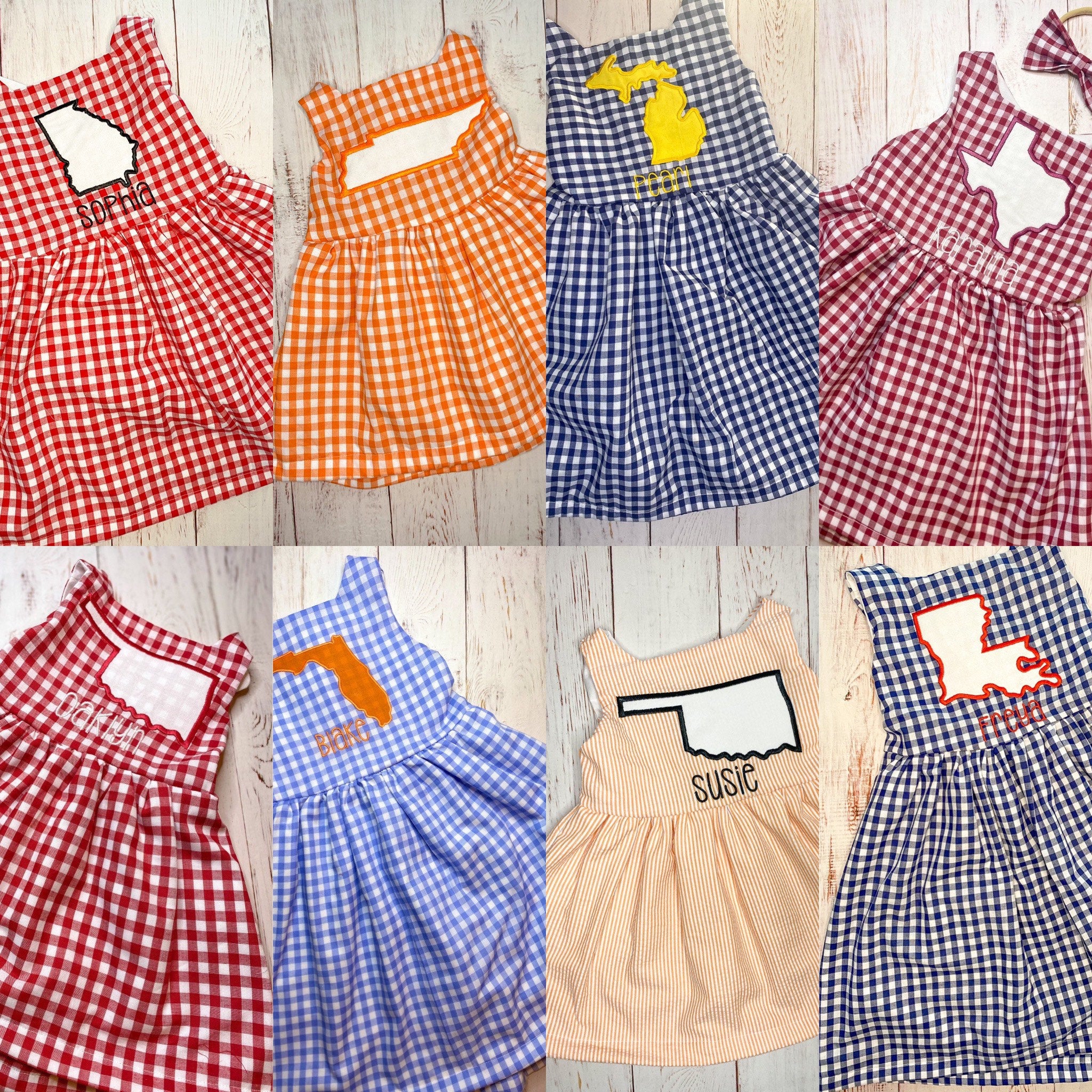 State Gameday Dress – Rea Rea J's